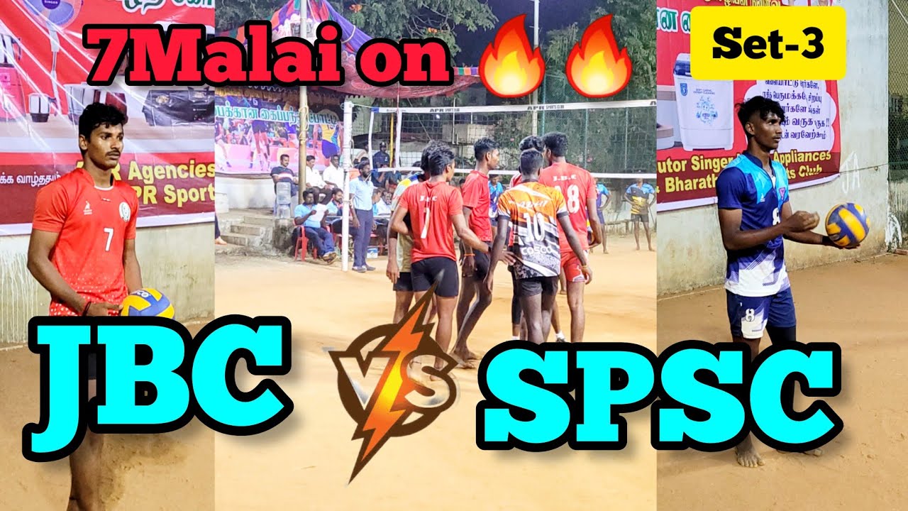 🏐APR Club match🏐 ||Deciding set|| 💥🔥JBC vs SPSC 🔥💥|| 7Malai on 🔥🔥||# ...