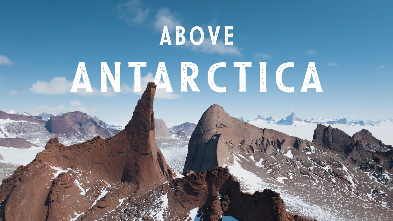 Antarctica From Above : Cinematic 4k Drone - YouTube