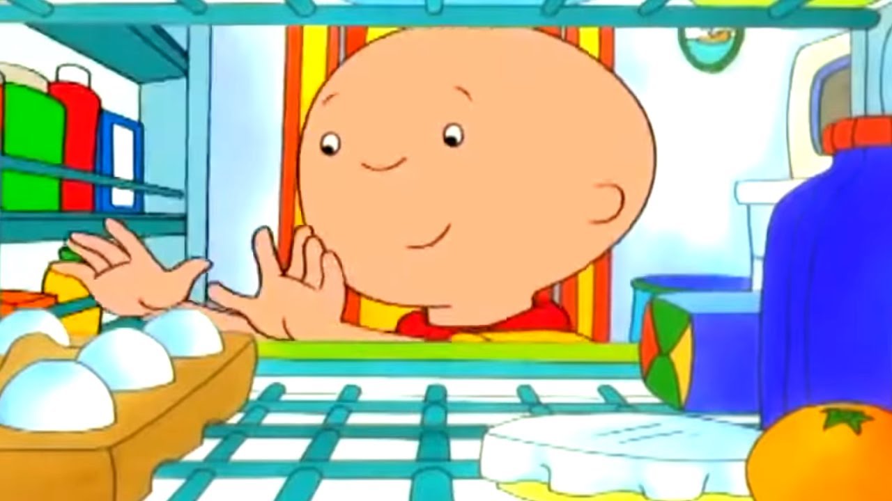 Caillou y la Comida | Caillou en Español Castellano - YouTube