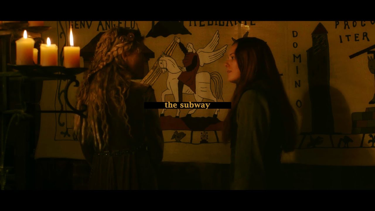 aelflaed and aalys, the subway | the last kingdom - YouTube