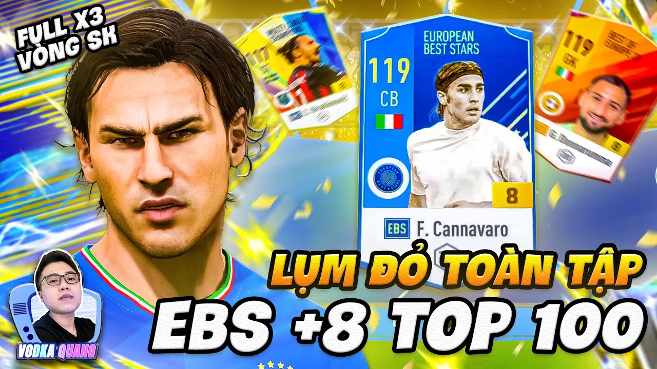Vodka Quang | Full 3 sự kiện VQTG săn EBS +8 và cái kết lụm siêu CB Cannavaro cùng loạt OVR 119 ...