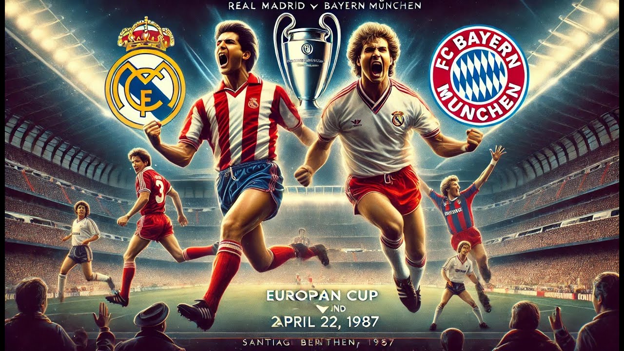 Real Madrid vs. Bayern München | Full Match | European Cup Semi-final ...