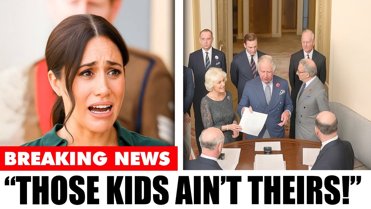 Harry and Meghan PANIC as Palace EXPOSES Kids’ Identity! - YouTube