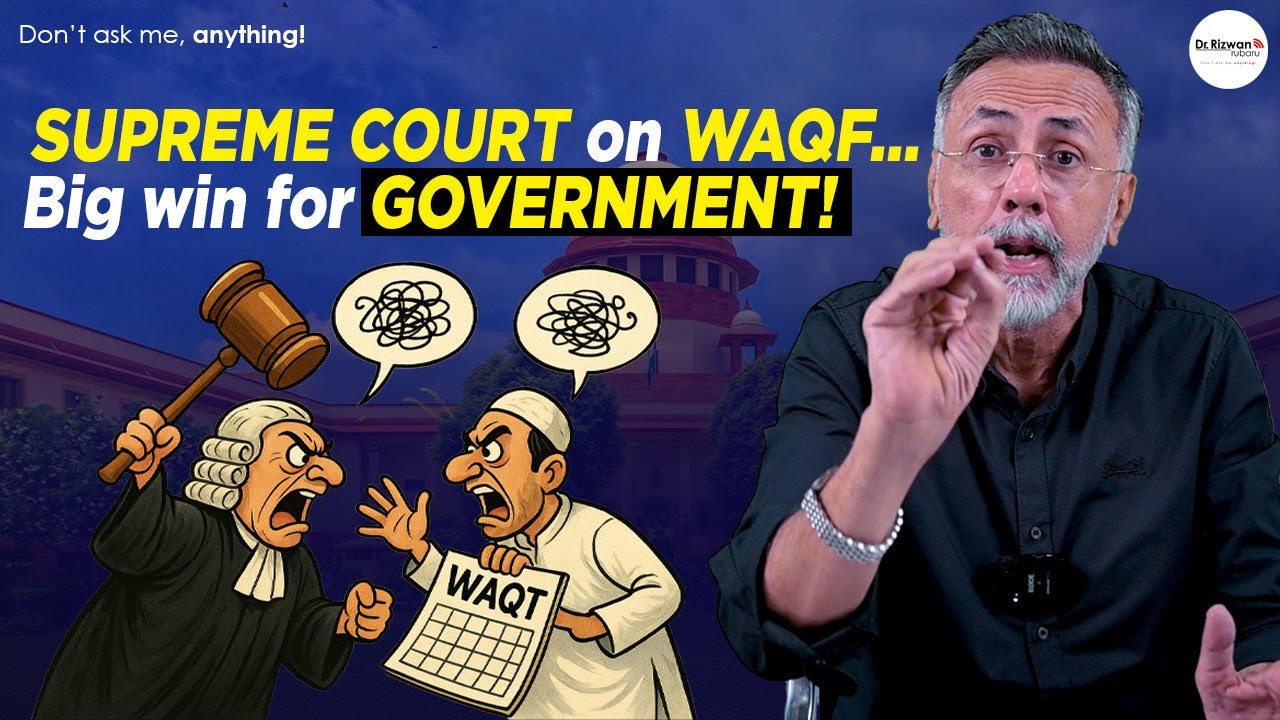 SUPREME COURT on WAQF... Big win for GOVERNMENT! | FACE TO FACE | LIVE ...