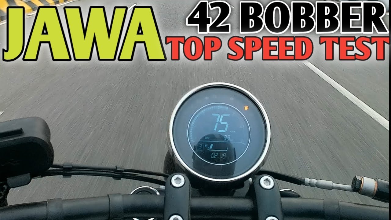 Jawa Forty Two Bobber Top Speed Test | कितनी तेज़ है ये | PoweronTorque ...