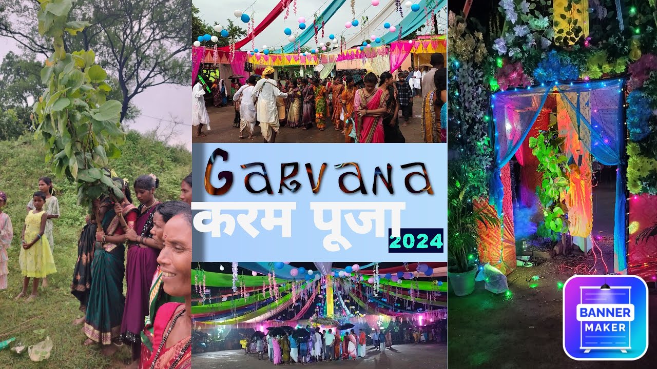 Garvana Raji karam puja 2024//Rahul E vlogs - YouTube