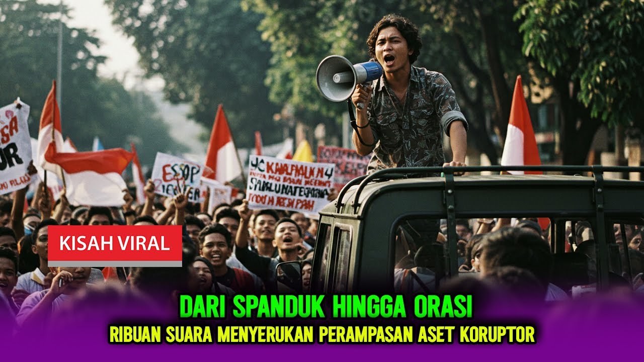 Dari Spanduk Hingga Skandal! Rahasia Mengejutkan Demo Perampasan Aset ...