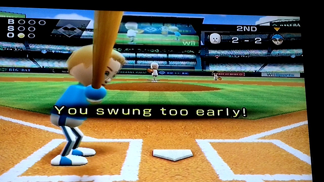 Wii sports baseball - YouTube