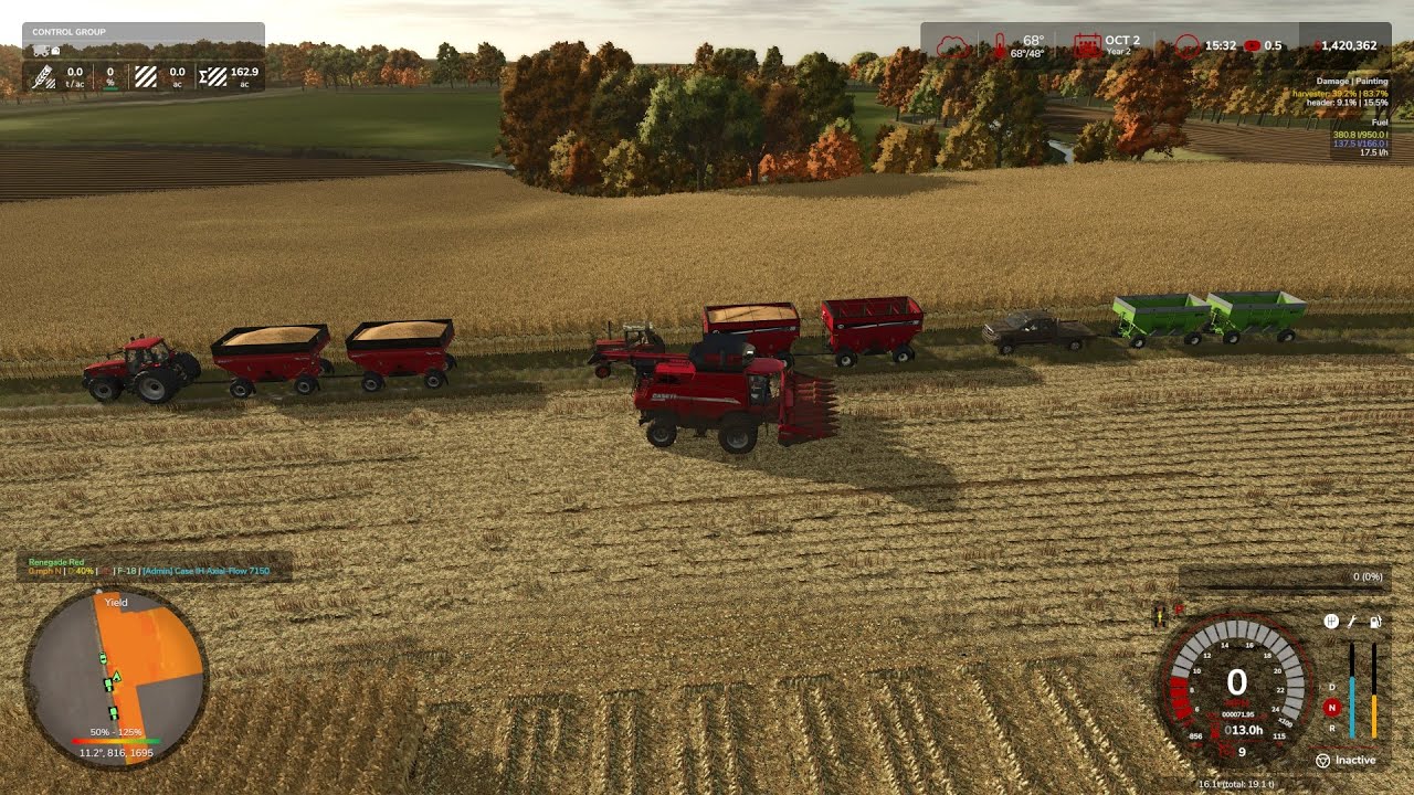 Renegade Nation,,, finish shelling corn on the red dream,,, how many ...