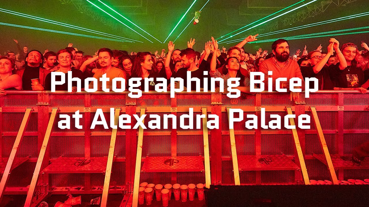 Photographing Bicep at Alexandra Palace – warning, contains flashing ...