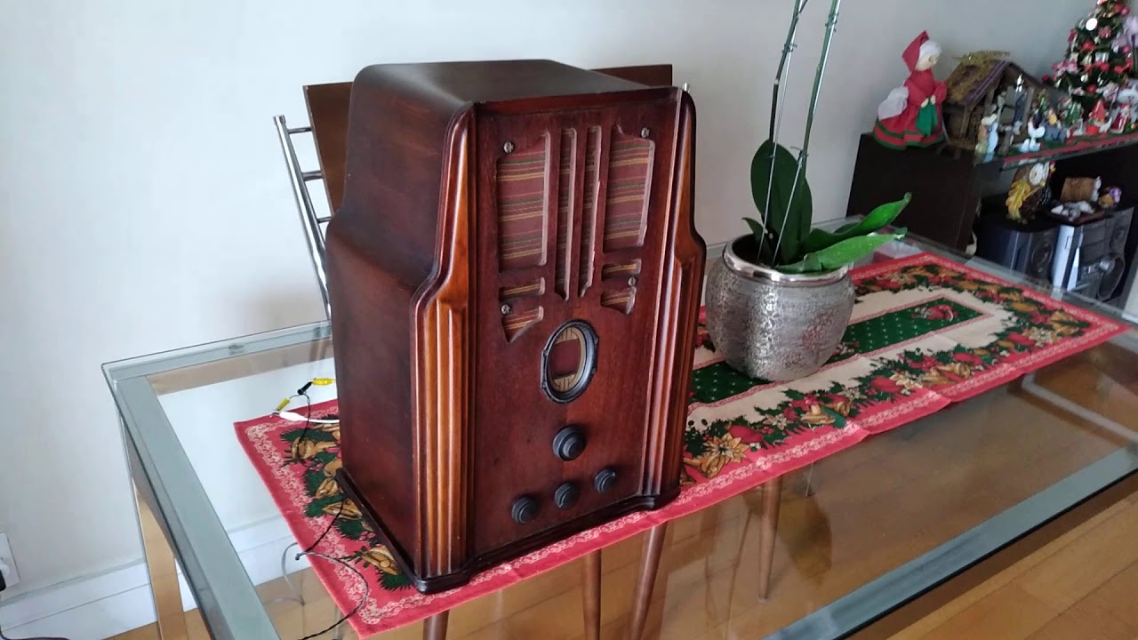 RADIO PHILCO MODELO 620 DO ANO DE 1936 - YouTube