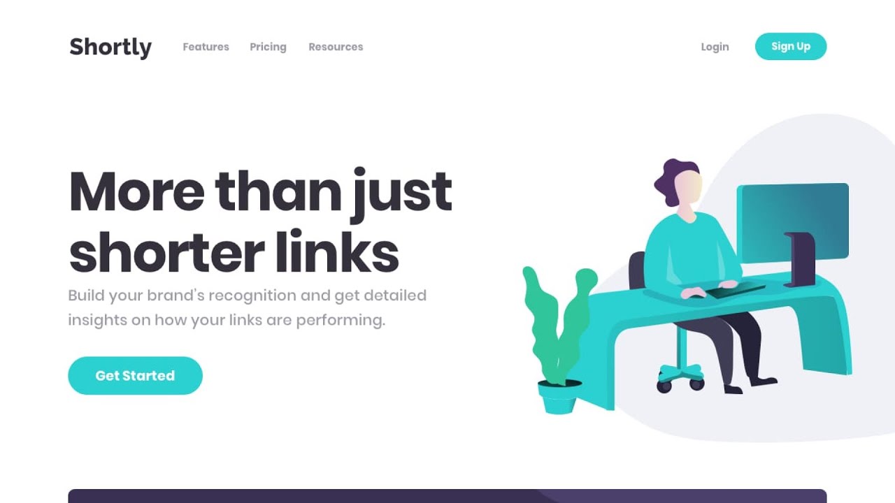URL Shortening API + Landing Page - Frontend Mentor Challenge - YouTube