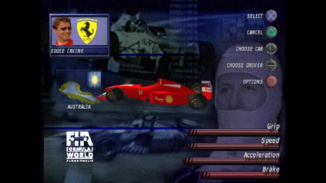 Psx F1 Games - Driver/Cars - YouTube