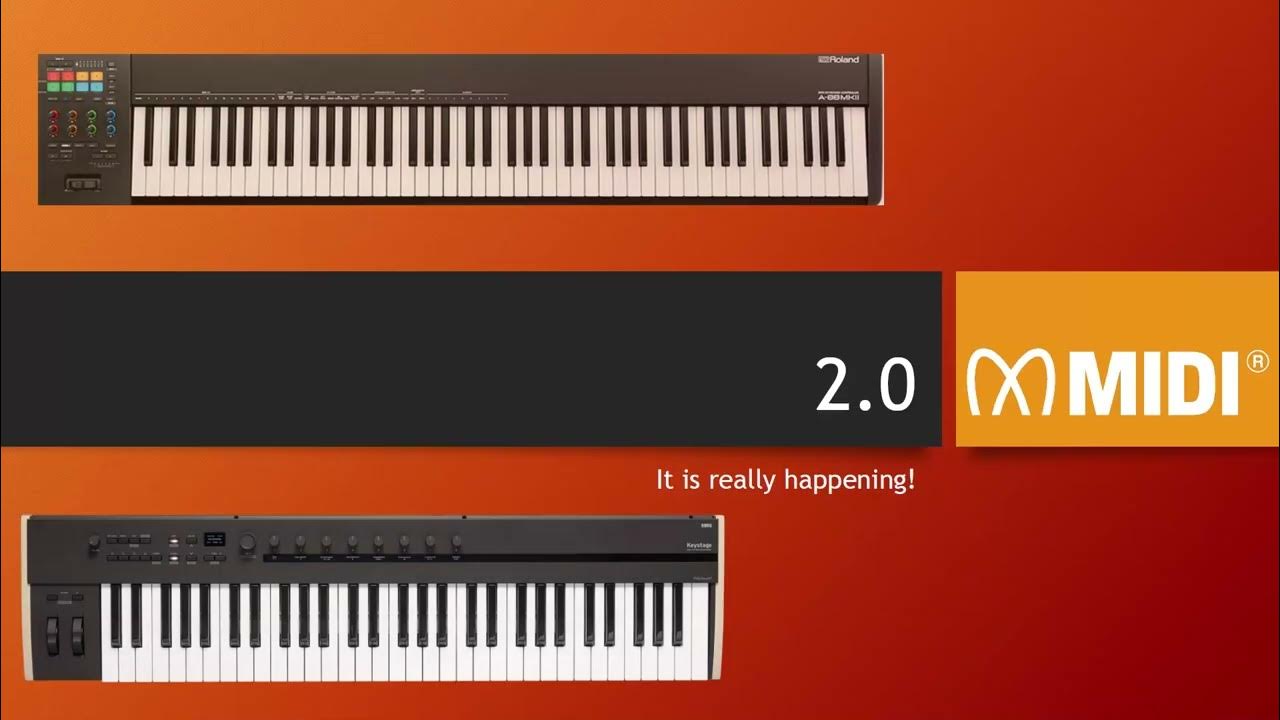 MIDI 2.0 - It is really happening! What you can use right now, what is still missing? - YouTube