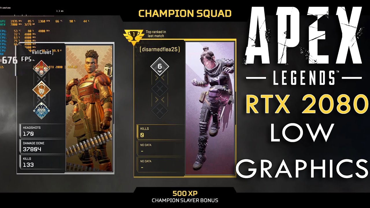 Apex Legends LOW Graphics on RTX 2080 & i5-8600K - YouTube