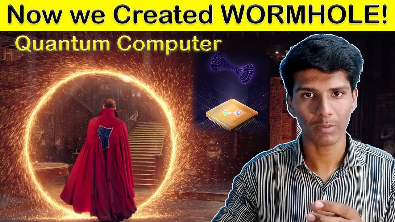 😍 WORMHOLE was Created in Lab by Google QUANTUM Computer | Sycamore ...