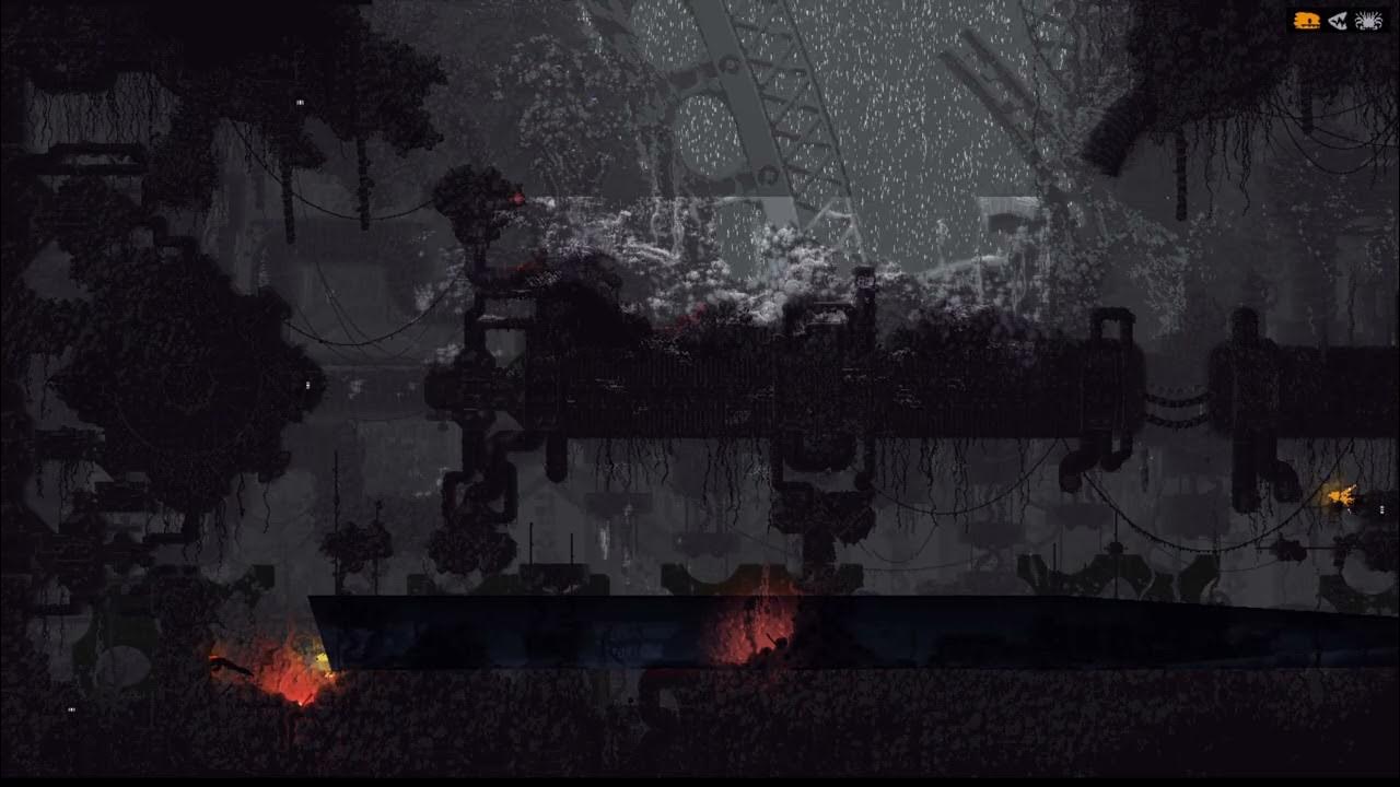 Rain World - ZOOMED OUT Silent Construct Linear Rail Ambience - (1 Hour ...