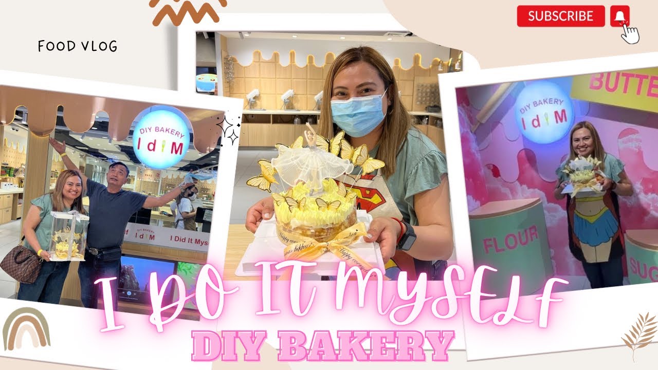 DIY BAKERY | i did it myself | Mommy Ching vlog take over - YouTube