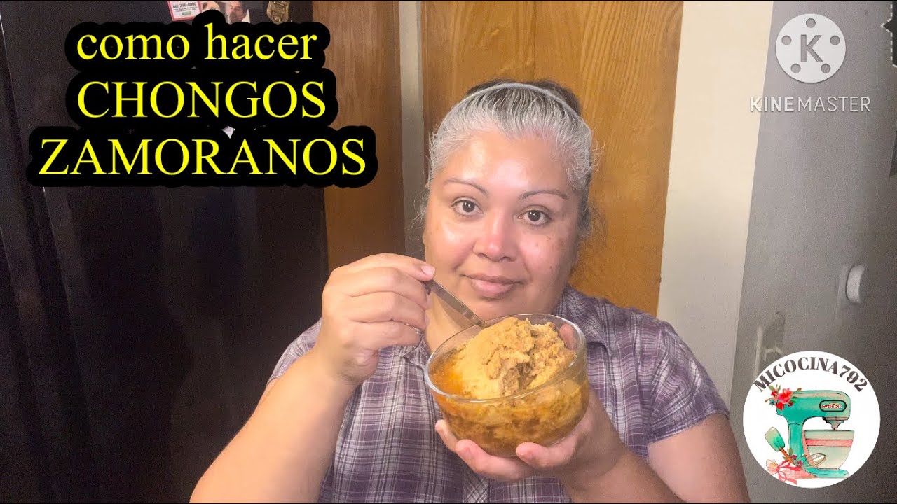 COMO HACER LOS CHONGOS ZAMORANOS - YouTube