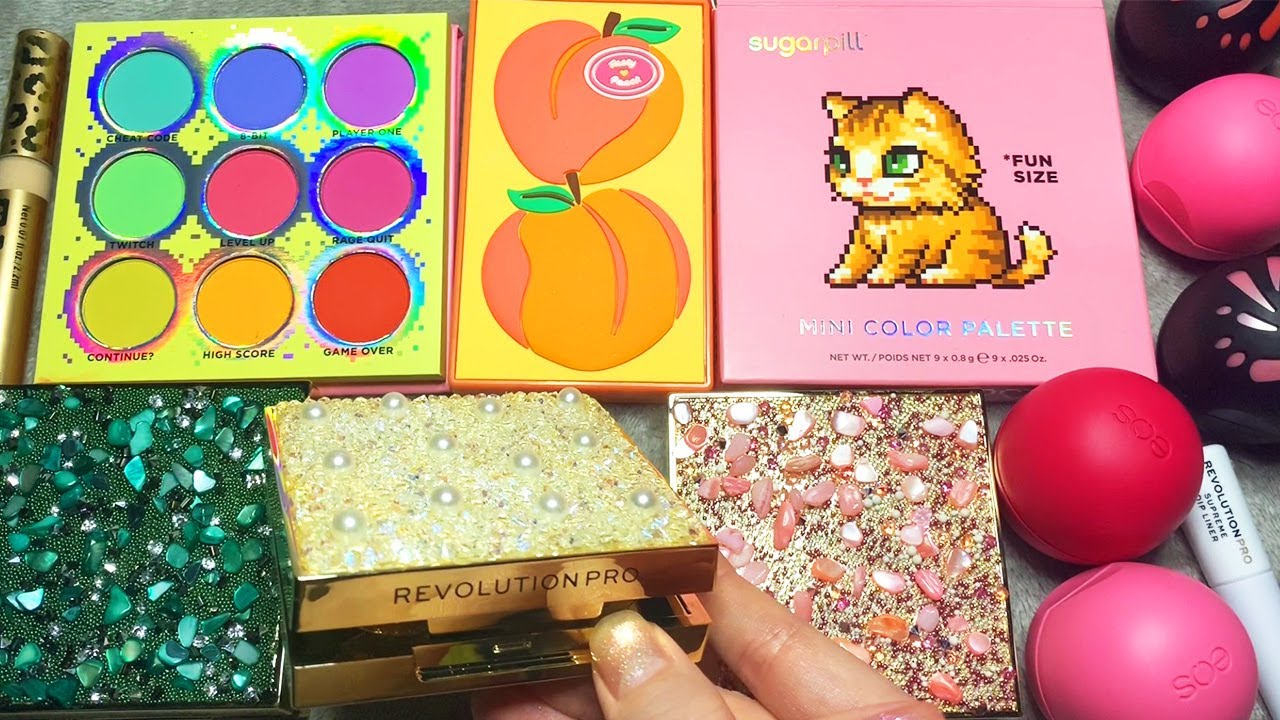 ASMR Makeup Haul (Whispered, Tracing) - YouTube