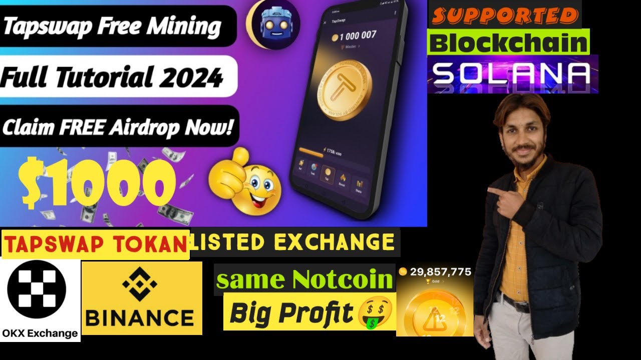 tapswap telegram mining se earning kaise kry|| tapswap mining - YouTube