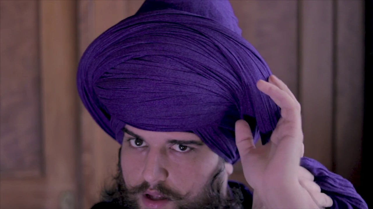 Dhumalla sahib tutorial- how to tie dhumalla turban tutorial - YouTube