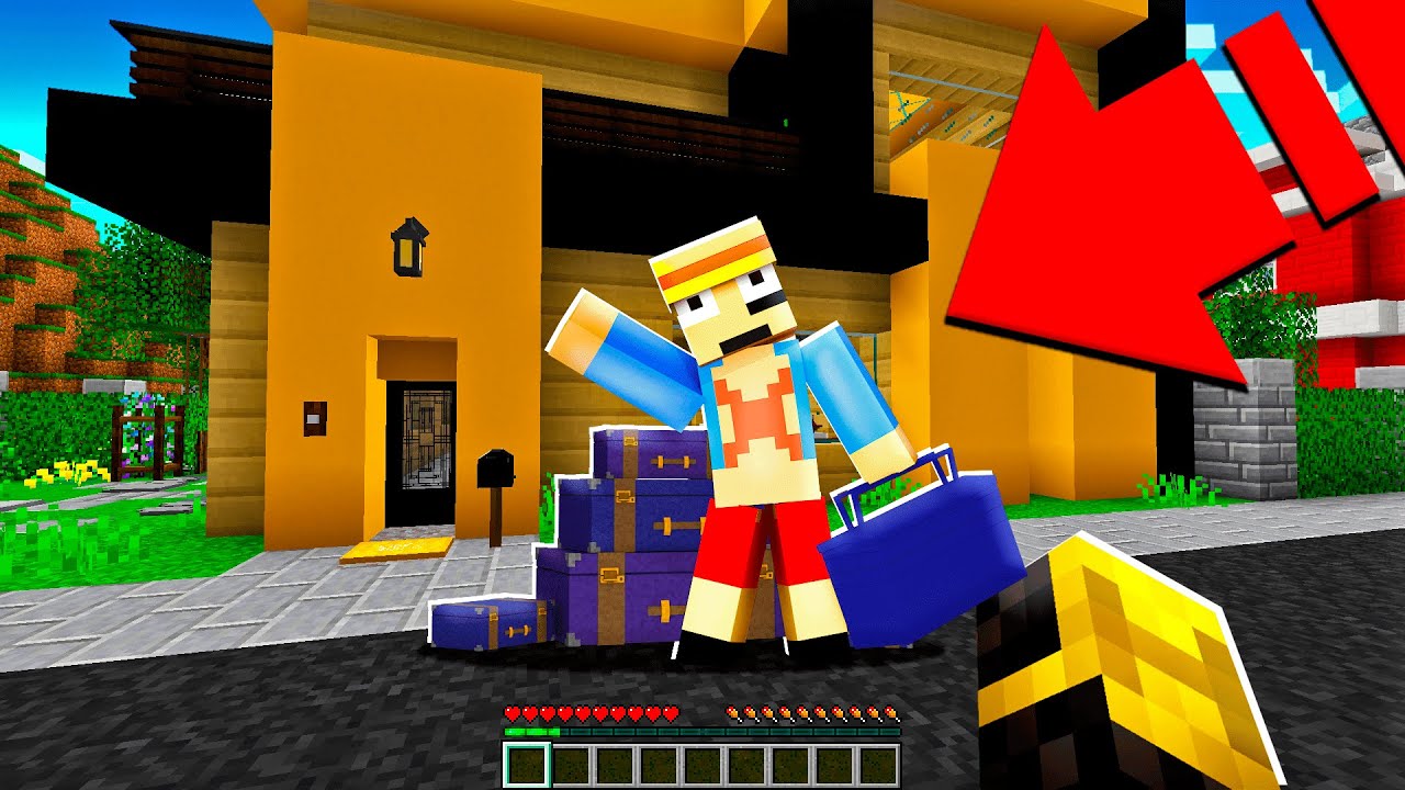 MI AMIGO PANCRI VUELVE A LA CIUDAD DE PLATANOVILLA EN MINECRAFT 😍 - YouTube