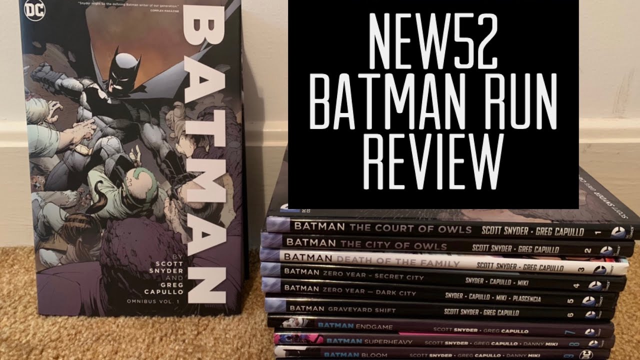 N52 Batman Review - YouTube