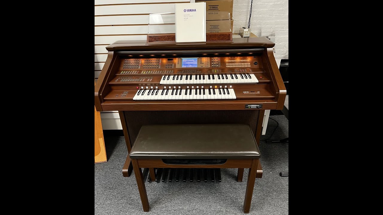 Yamaha AR-100 "Artiste" Home Organ - YouTube