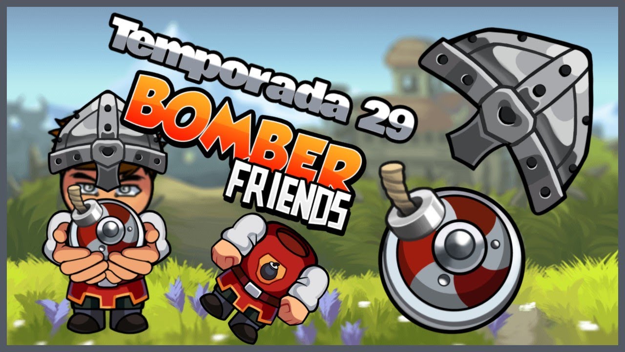 Conjunto da temporada 29 de Bomber friends oficial. desenhando bomba e ...