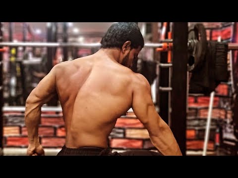 Back and biceps workout at our village gym Apne gao ke gym main Back or ...