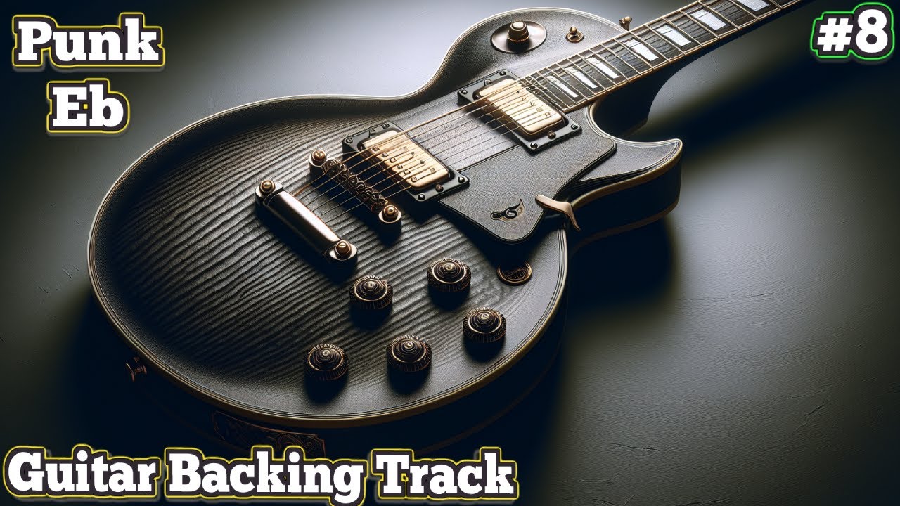 Punk Rock Guitar Backing Track In Eb 151BPM - YouTube