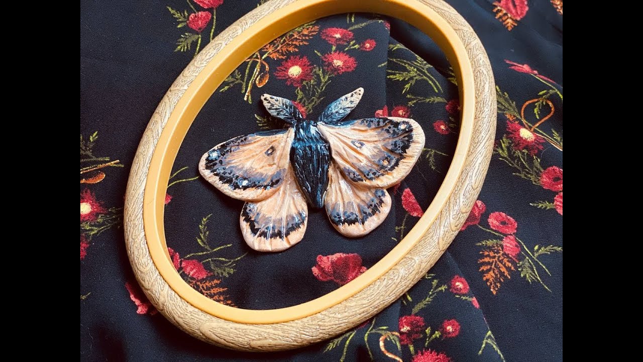 Clay moth diy. - YouTube