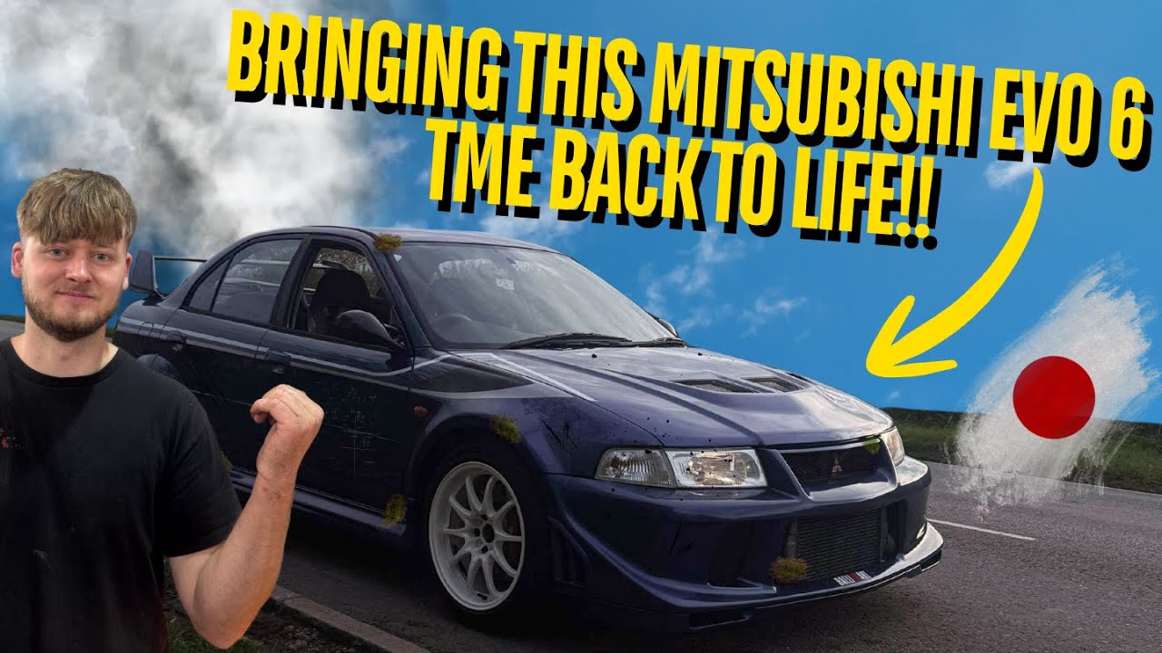 Bringing this Mitsubishi Evo VI TME Back to LIFE! Full Major Service on ...