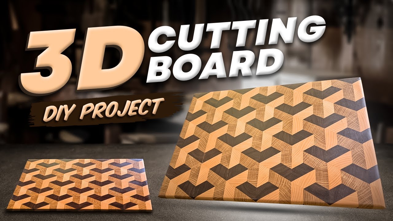 How To Make An Amazing 3D Cutting Board Pattern? - YouTube