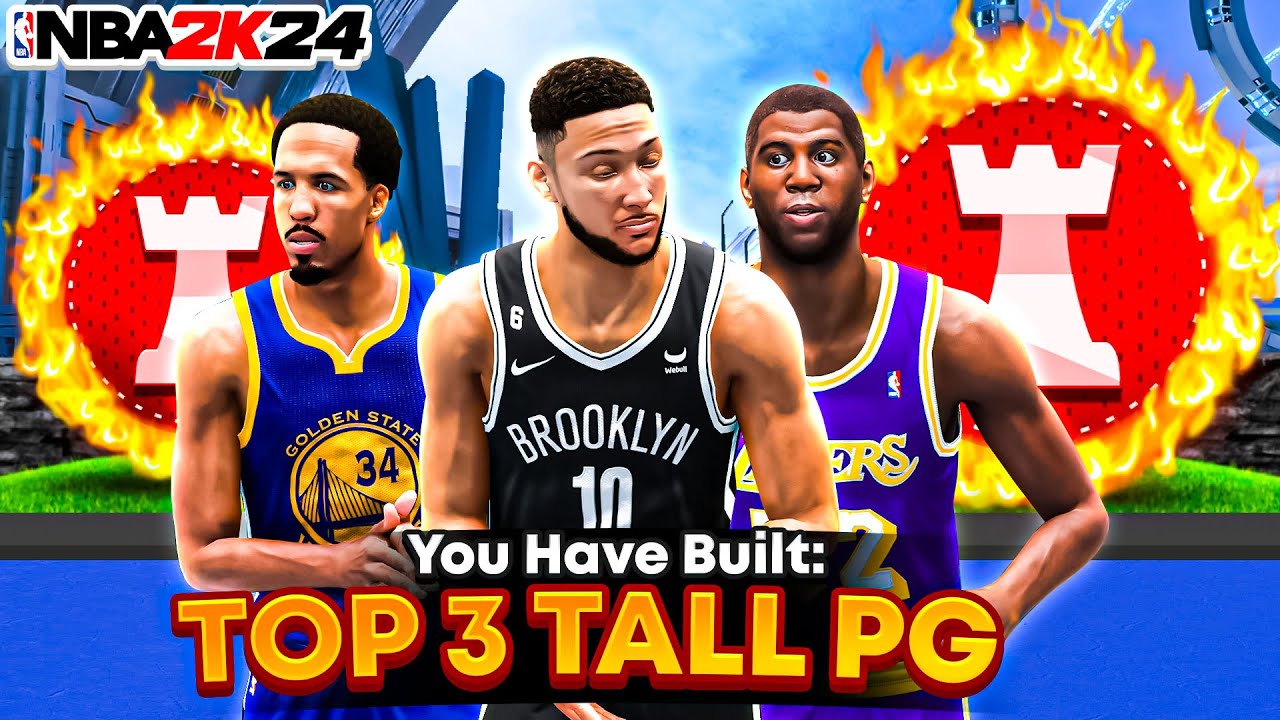 Top 3 Tall Point Guard Builds in NBA 2K24! - YouTube