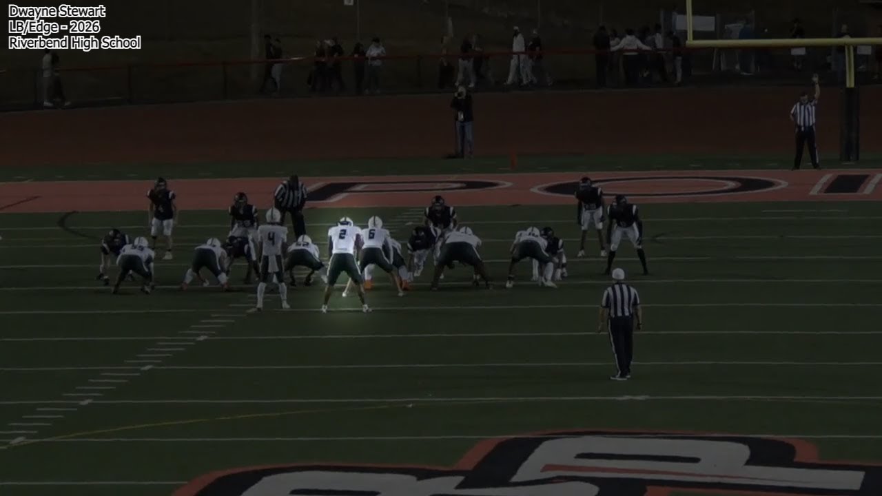 Run Goalline Angle2 | Dwayne Stewart | Riverbend vs Brooke Point - 11 ...