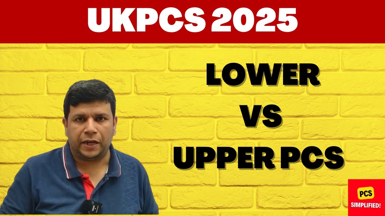 UKPCS vs UK Lower PCS?|| Pattern, GS, Uttarakhand, Aptitude and ...