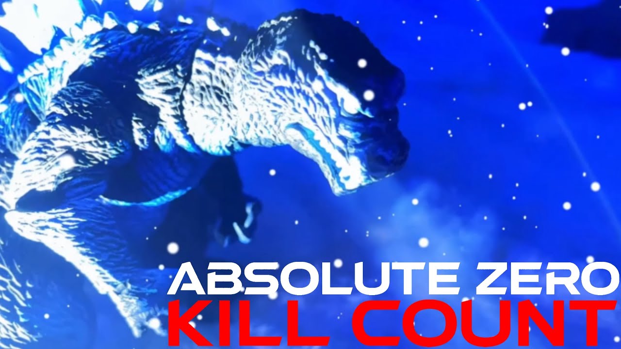 Absolute Zero Kill Count | #godzilla #stopmotion - YouTube