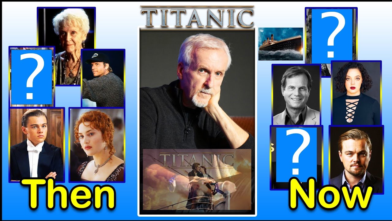 Titanic cast (Actors) then and now 2024 (Real name and age) - YouTube