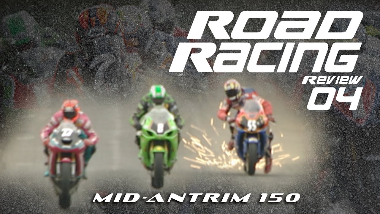 Darran Lindsay's great save at the 2004 Mid Antrim 150 Road Races - YouTube