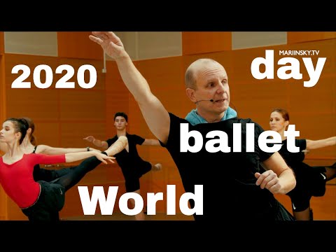 WORLD BALLET DAY 2020 in Mariinsky Theatre (class with Yury Fateev)