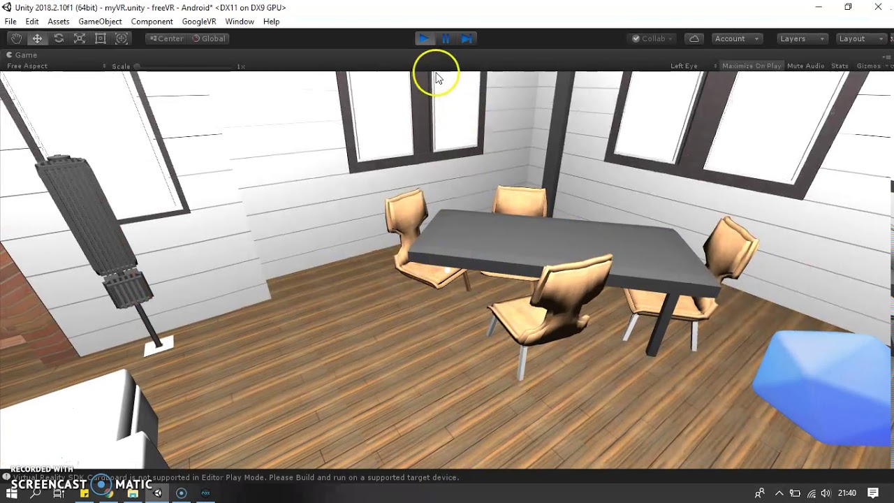 Tutorial Virtual Reality - Interaksi Berjalan - YouTube