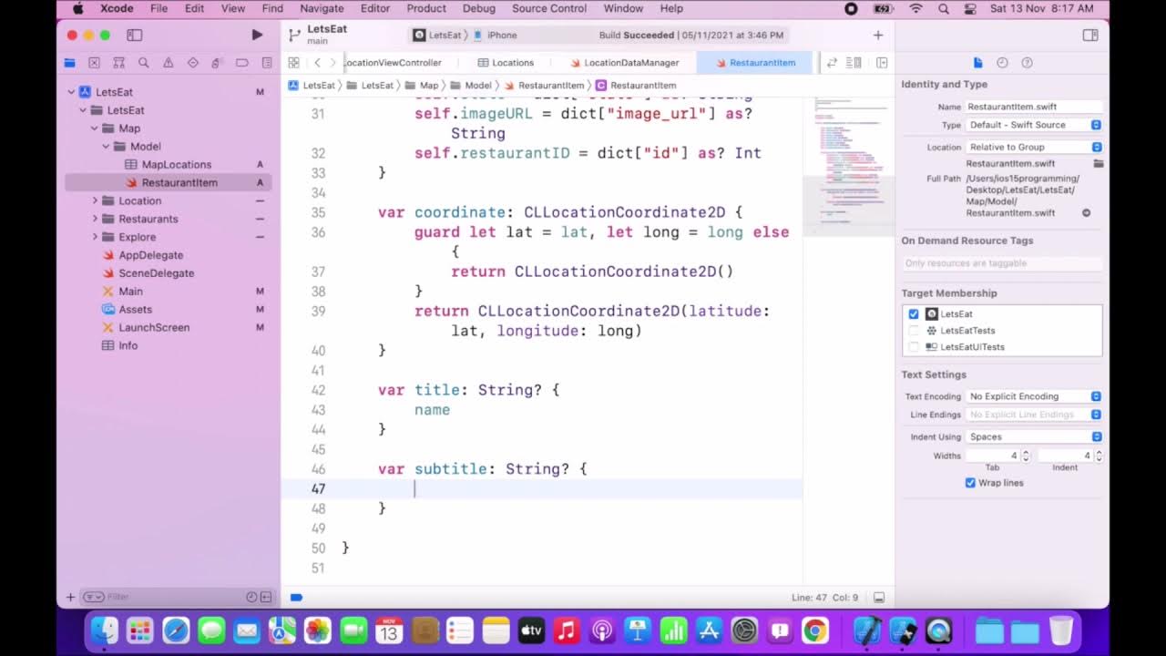 16. Getting Started with MapKit - YouTube