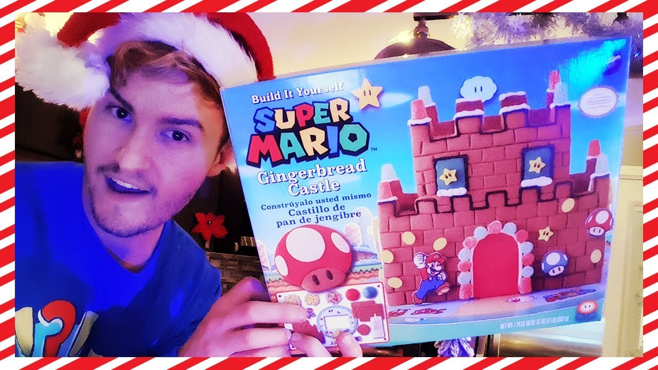 Building a Super Mario Gingerbread Castle! - YouTube