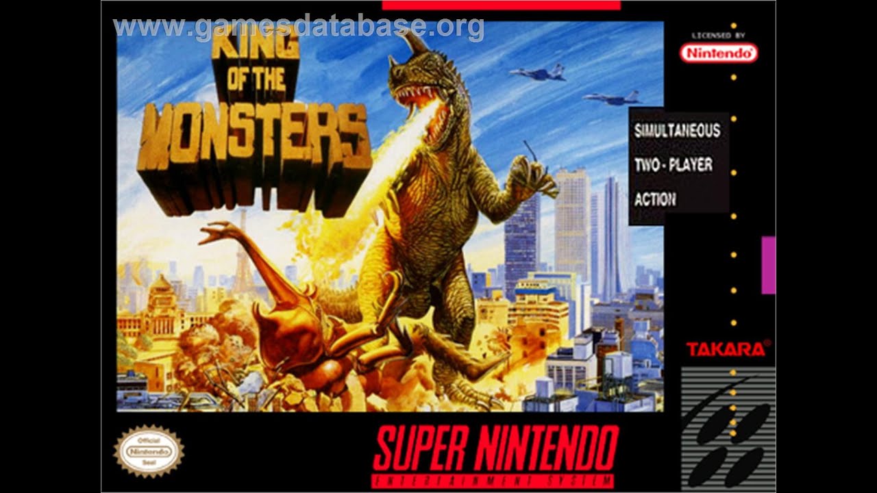 King Of The Monsters - Super Nintendo SNES - YouTube