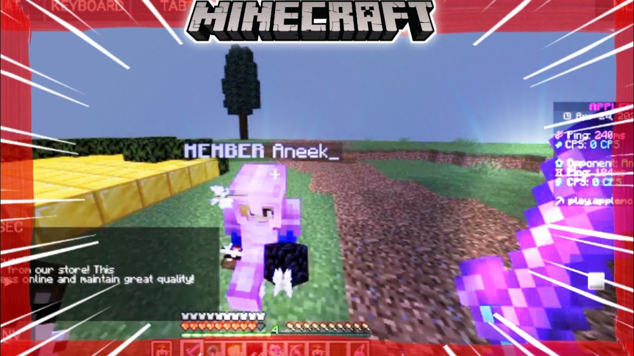 How I become Minecraft PVP PRO ⚔️ || with ‎@SpunkyInsaan20 Texture Pack ...