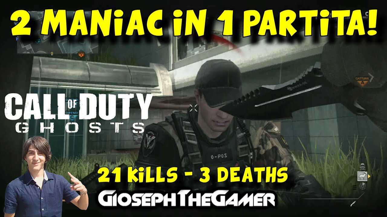 CALL OF DUTY: GHOSTS | 2 Maniac in 1 Partita! [21 Kills - 3 Deaths] HD ...