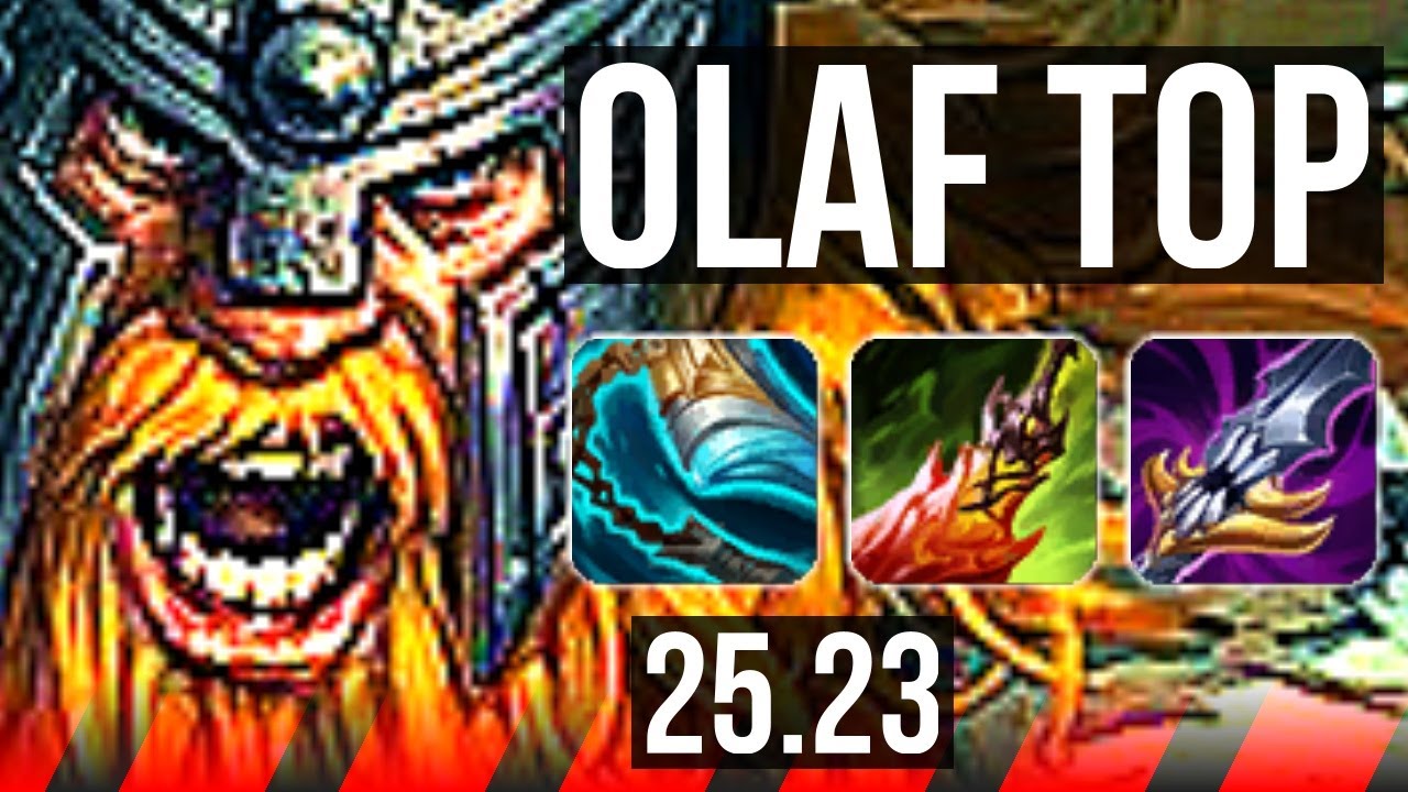 OLAF vs DR. MUNDO (TOP) | 10/1/8, Godlike | KR Master | 25.23 - YouTube