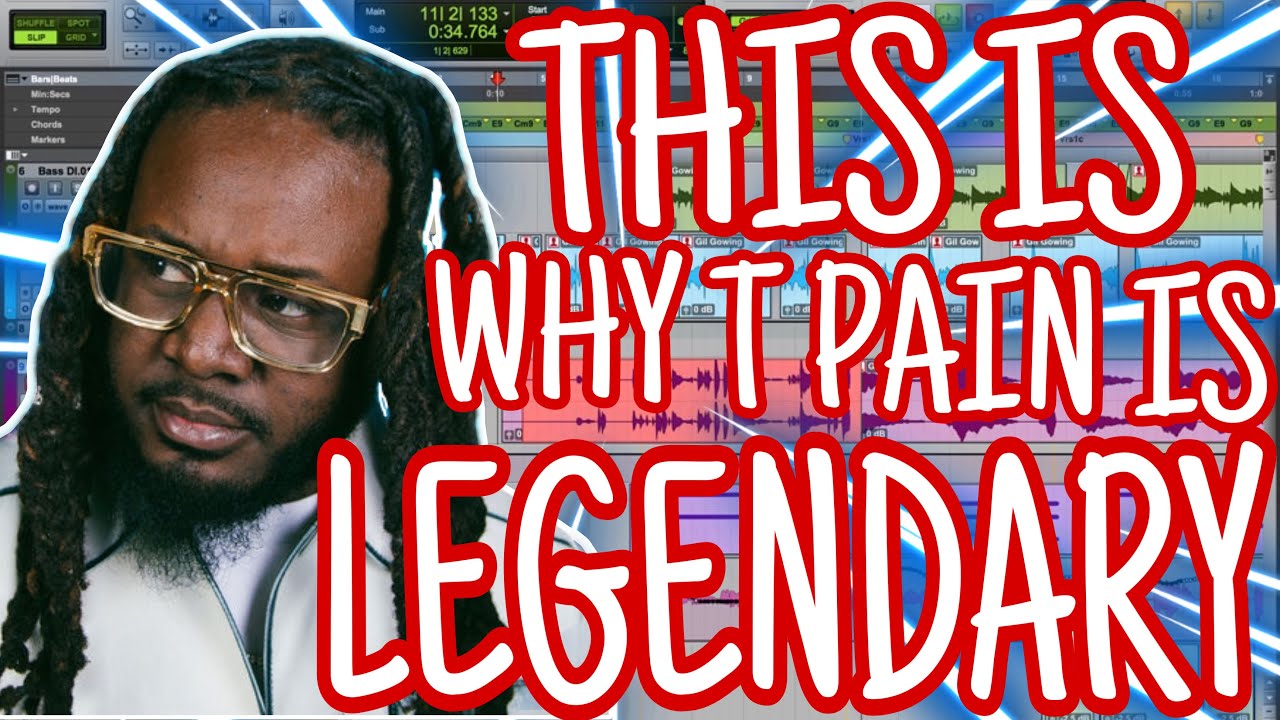 T Pain Records AN AMAZING SONG LIVE *FULL RECORDING PROCESS* - YouTube